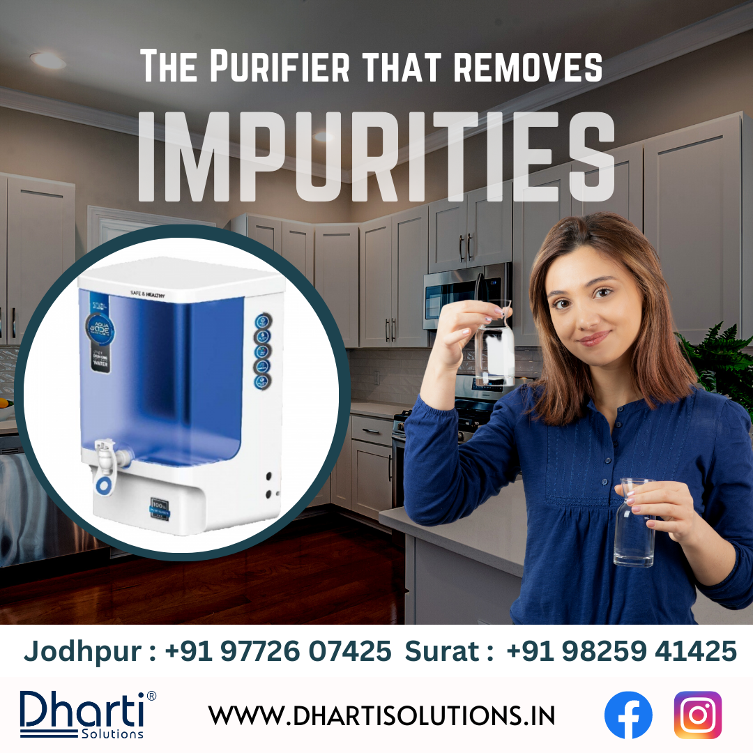 The Purifier that removes IMPURITIES: A Solution to All Your Water ...